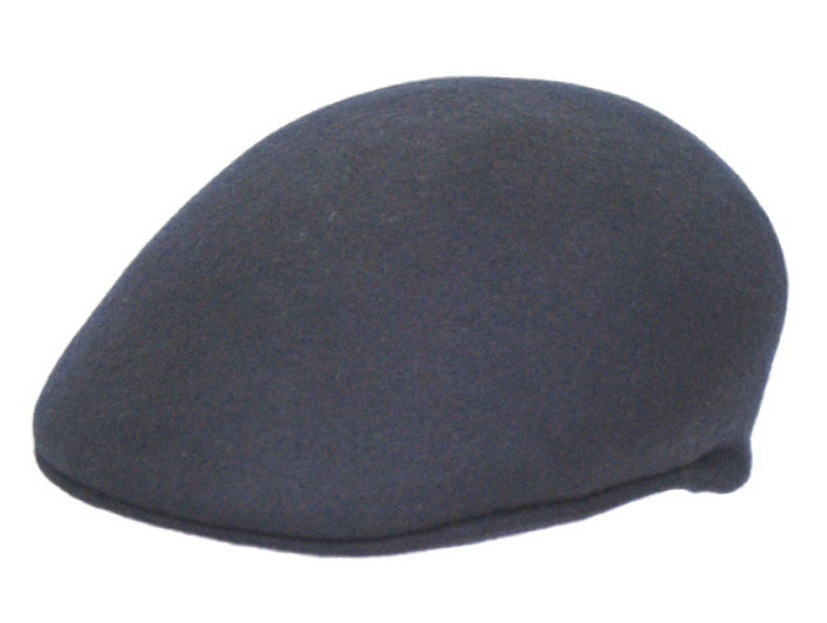 Navy Worcester Wool Felt Cap – Roundel Clothing